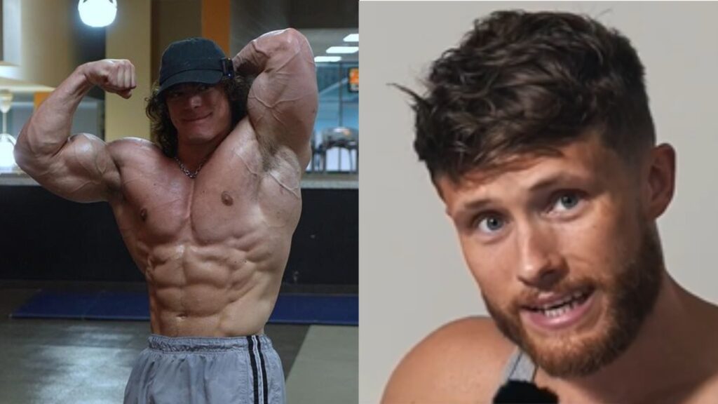 L'entraîneur physique Jeff Nippard corrige l'entraînement de Sam Sulek ...