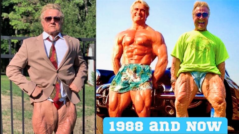 Le bodybuilder Tom Platz présente des quads déchiquetés de 1988 à 2024 ...