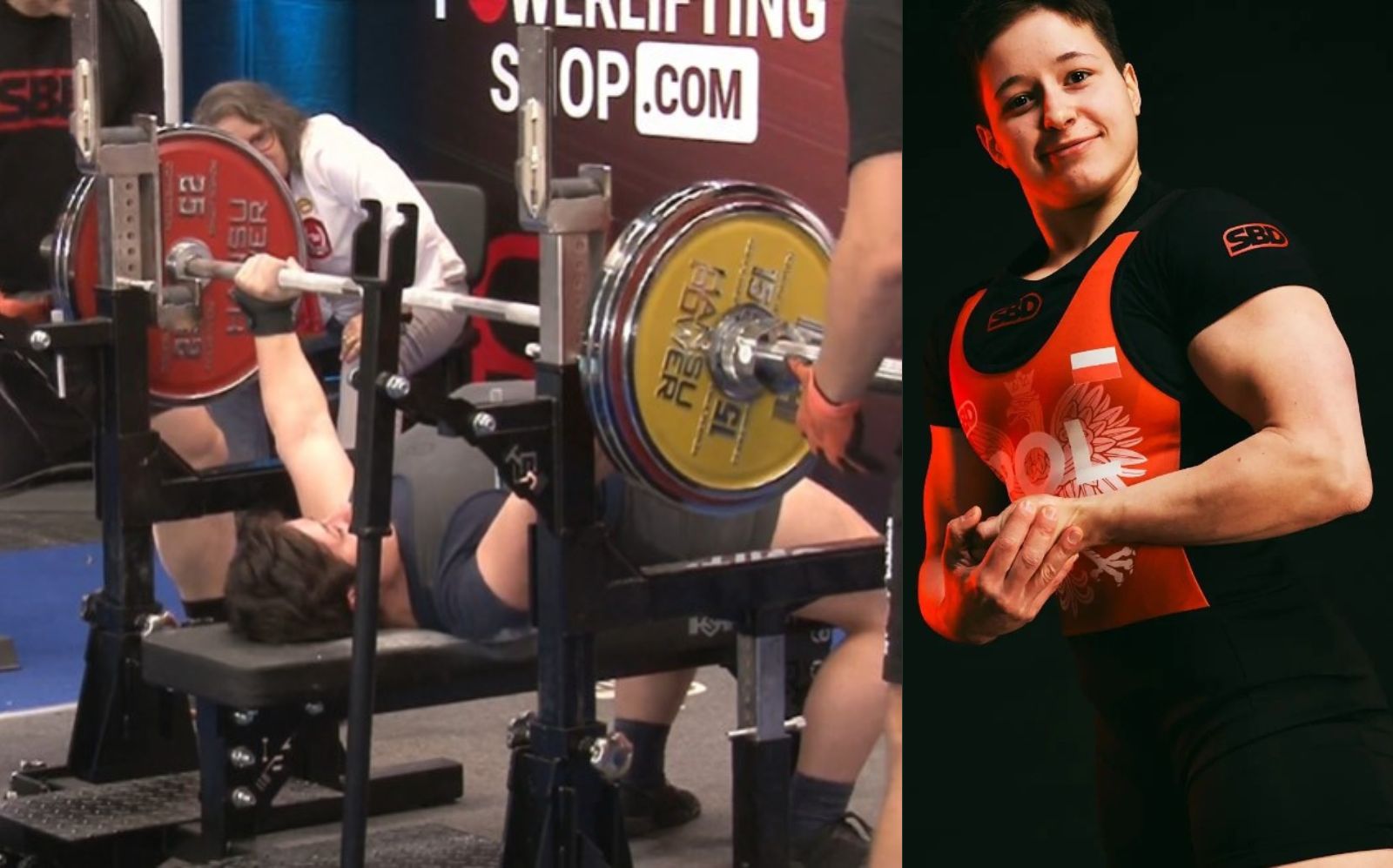 Agata Sitko (84 kg) établit un record du monde IPF au développé couché ...