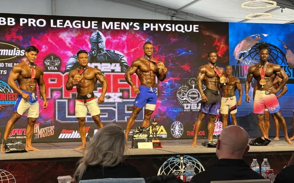 Résultats de la compétition Pacific USA Pro Men's Physique 2024 ...