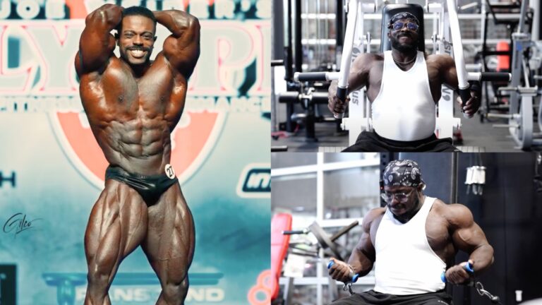 Terrence Ruffin partage un entraînement du haut du corps et propose des ...