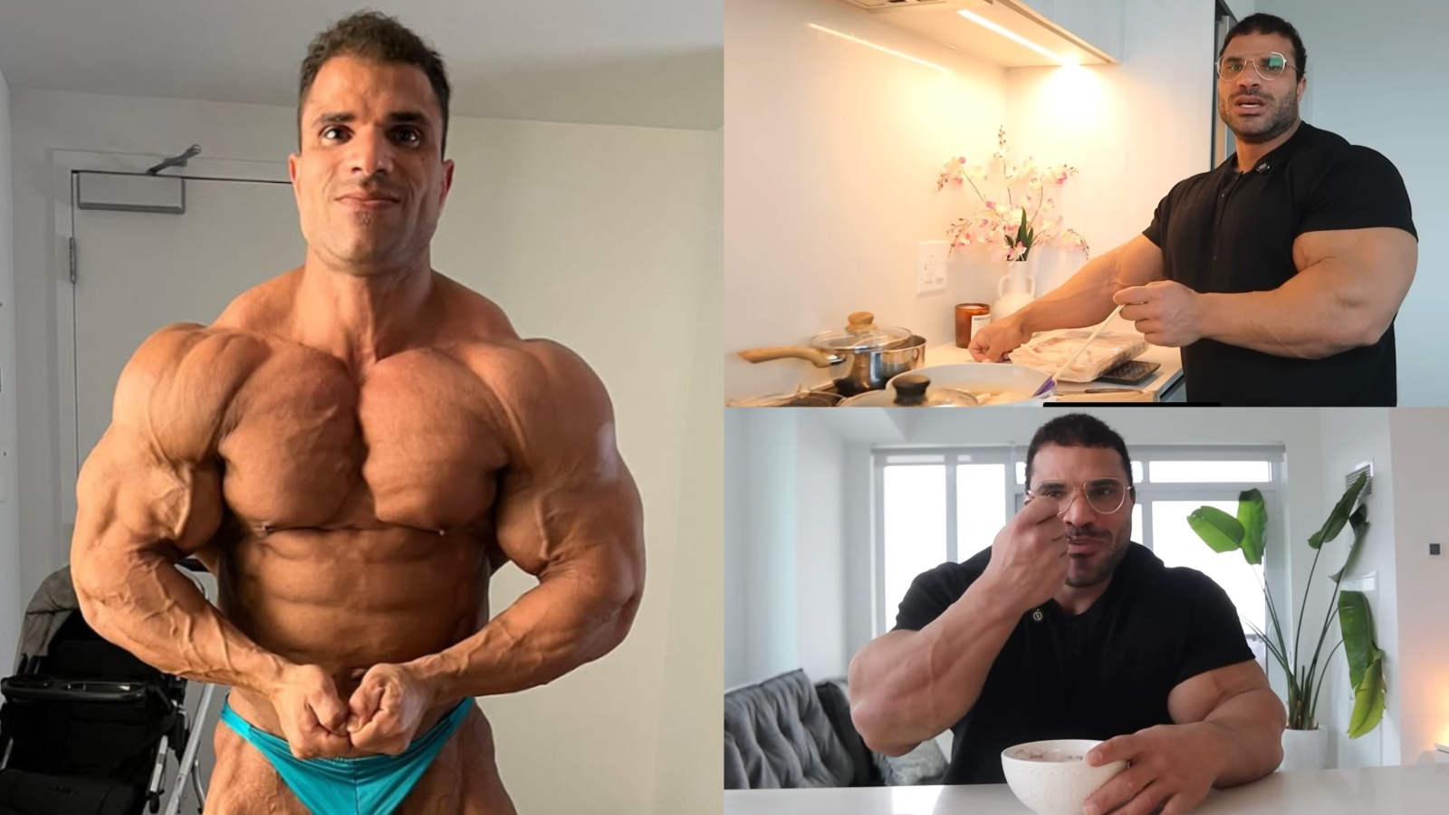 Le bodybuilder Hassan Mostafa décompose son régime de préparation au ...